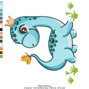 Dinosaur Embroidery Designs - Dino Embroidery Design Machine Embroidery ...