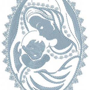Holy Mary Embroidery Designs - Holy Embroidery Design Machine ...