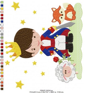 Prince Embroidery Designs King Embroidery Design Machine Embroidery ...