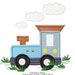 Train Embroidery Designs - Vehicle Embroidery Design Machine Embroidery ...