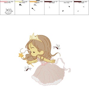 Fairy Embroidery Designs - Baby Girl Embroidery Design Machine ...