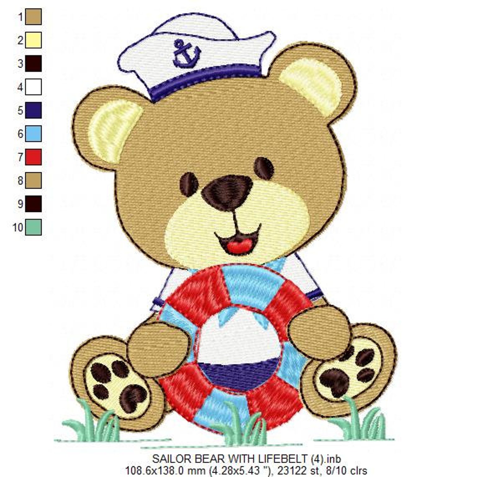 Bear Embroidery Designs Teddy Embroidery Design Machine - Etsy