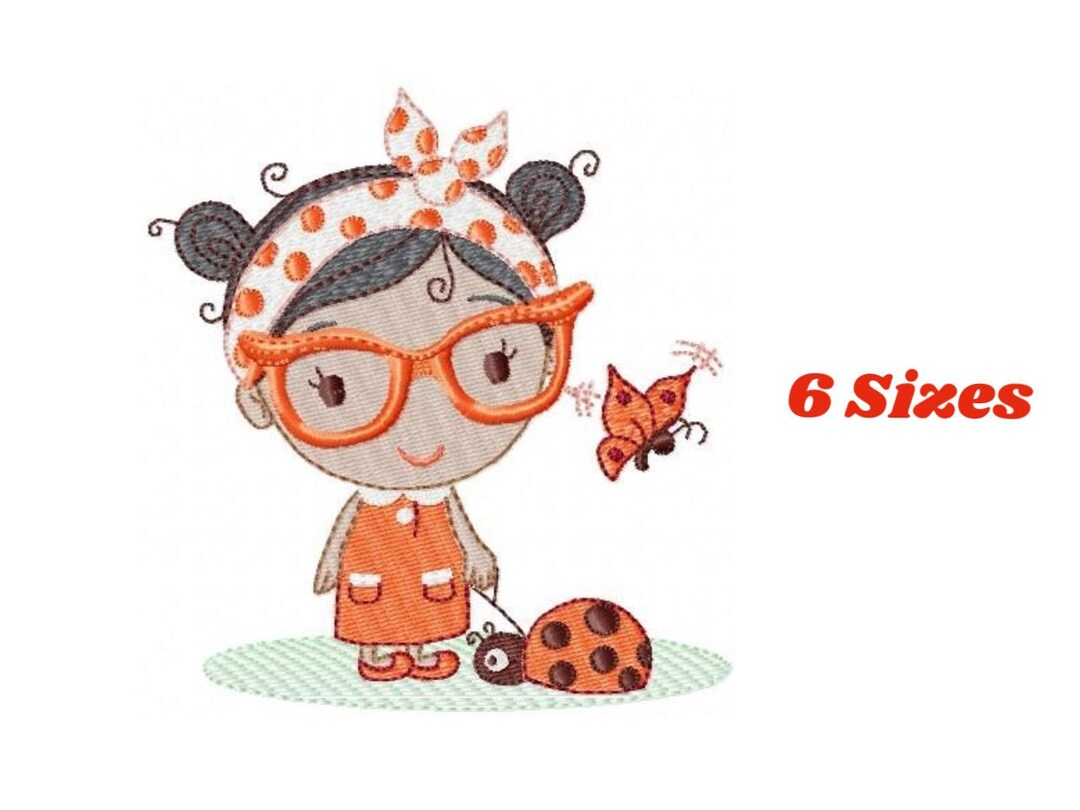 Ladybug Embroidery Designs - Baby Girl Embroidery Design Machine ...