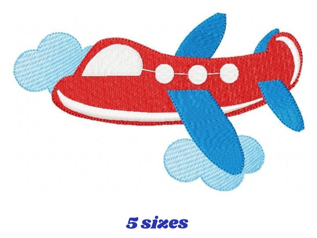 Plane Embroidery Designs - Airplane Embroidery Design Machine ...