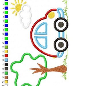 Car Embroidery Designs - Vehicle Embroidery Design Machine Embroidery ...