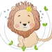 Lion With Crown Embroidery Designs - Safari Wild Animal Machine ...