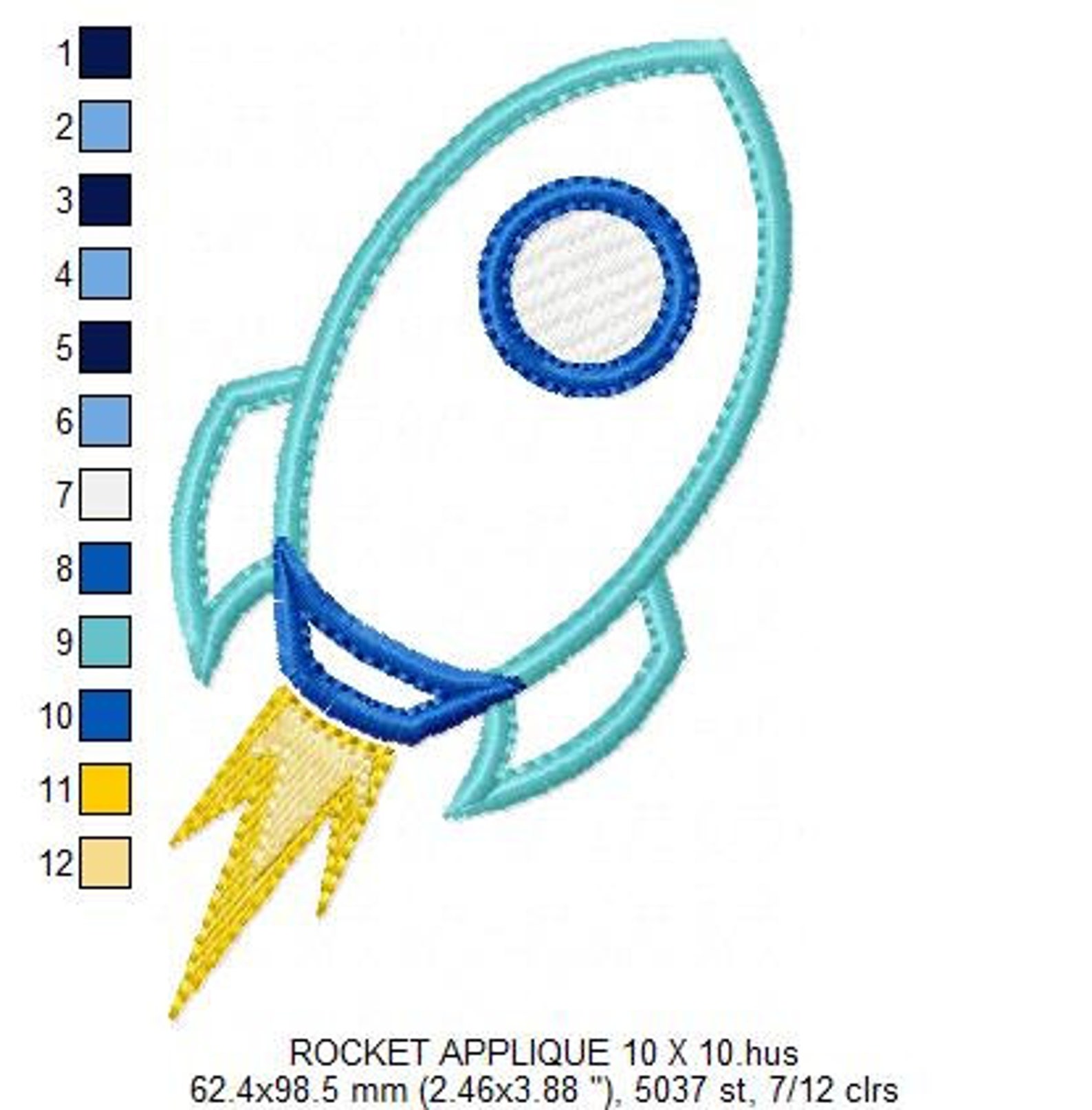 Spaceship Embroidery Designs - Baby Boy Embroidery Design Machine ...