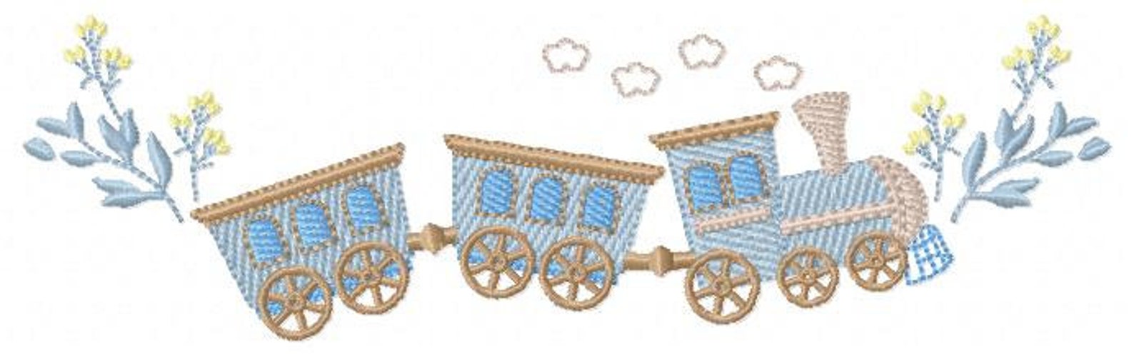 Train Embroidery Designs Vehicle Embroidery Design Machine Embroidery ...