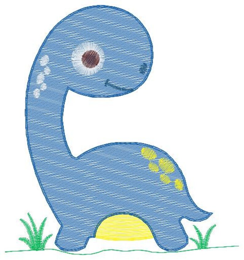 Dinosaur Embroidery Designs - Dino Embroidery Design Machine Embroidery ...