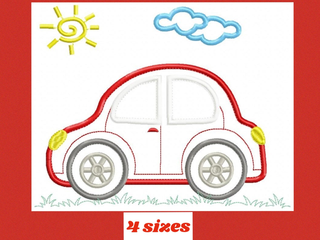 Car embroidery designs Vehicle embroidery design machine | Etsy