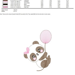 Panda Embroidery Design Animal Embroidery Designs Machine Embroidery ...