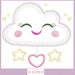 Cloud Embroidery Design - Sky Embroidery Design Machine Embroidery ...