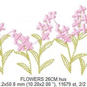 Flower Garden Embroidery Designs - Spring Flowers Embroidery Design ...