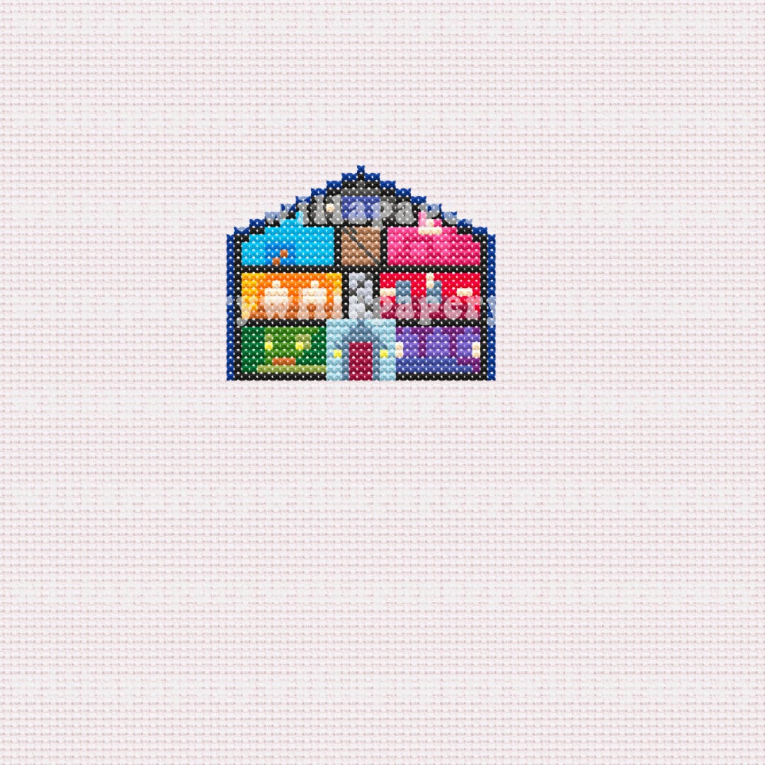 Taylor Swift Lover House Graph Pattern for Cross Stitch, Graphgans or ...