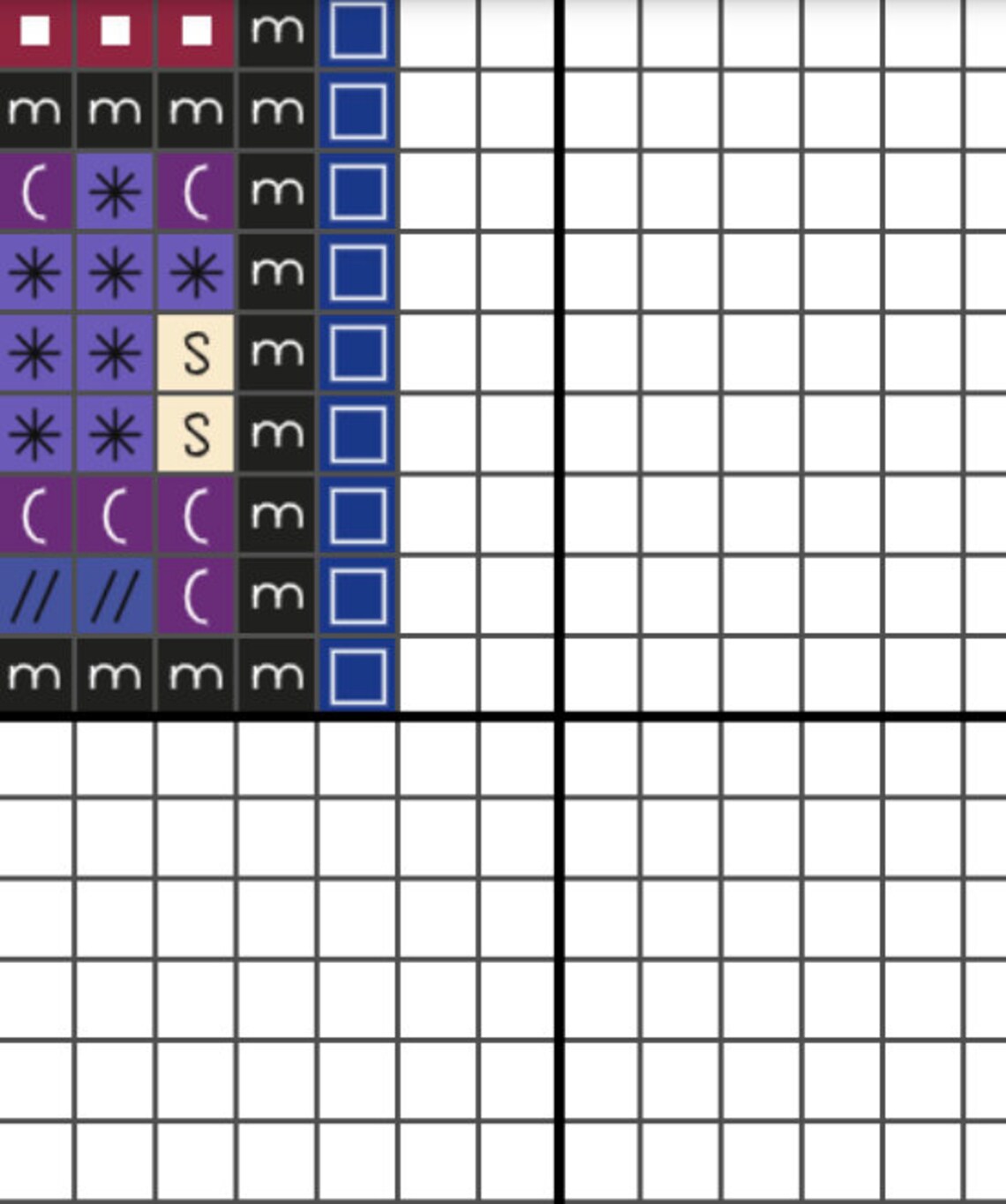 Taylor Swift Lover House Graph Pattern for Cross Stitch, Graphgans or ...