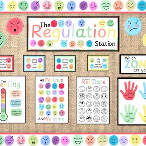Emotions & Self-regulation Display Bundle Classroom Printable Resources ...