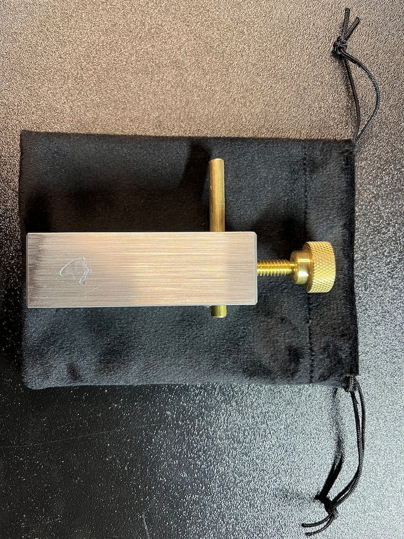 Knife Makers Edge Line Scriber, Center Scribe Aluminum Fine Hardened ...