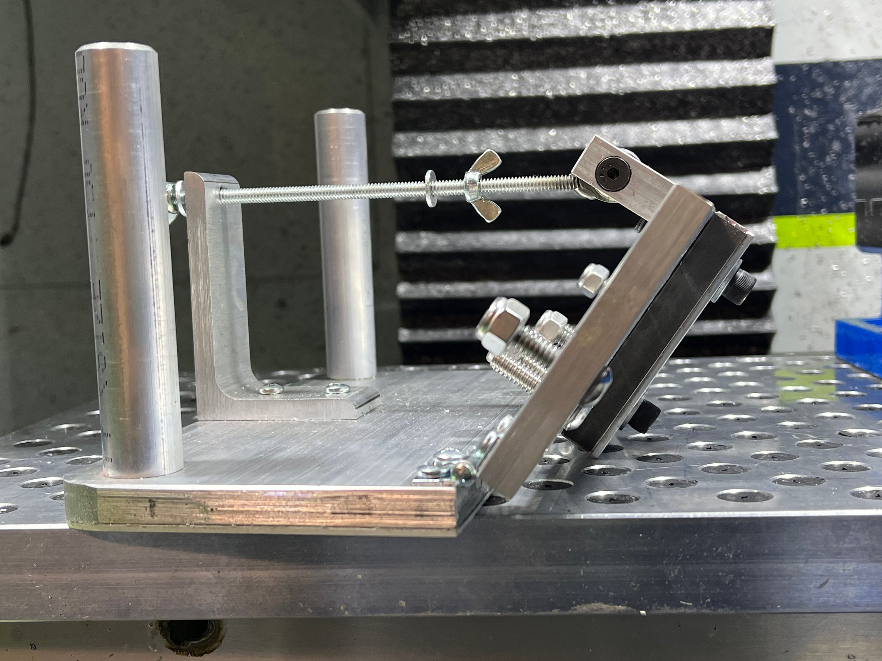 Tungsten Carbide Knife Clamp 8 Knife BEVEL GRINDING JIG & Line Scribe ...