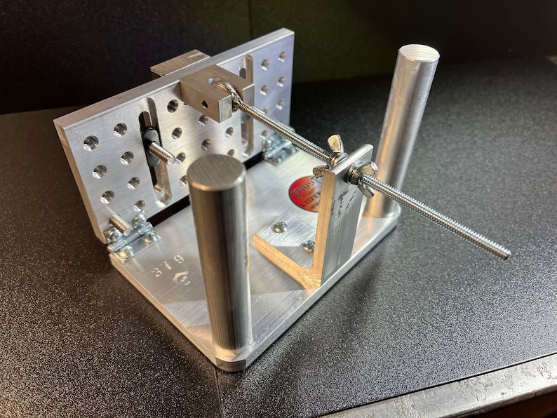 Tungsten Carbide Knife Clamp! 6” Knife Bevel Grinding Jig (1/4-20 ...