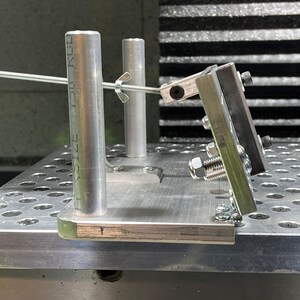 Tungsten Carbide Knife Clamp 8” Knife BEVEL GRINDING JIG & Line Scribe ...