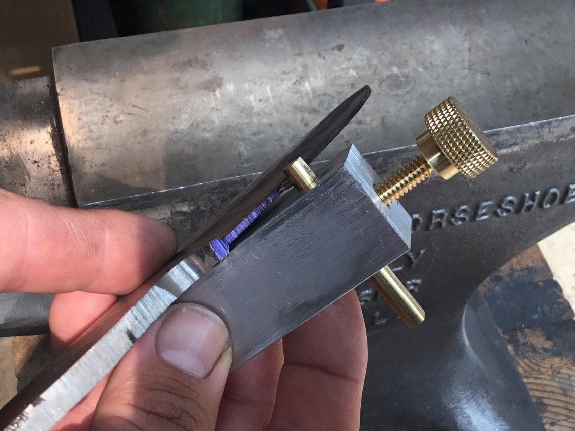 Knife Makers Edge Line Scriber Center Scribe Aluminum Fine - Etsy