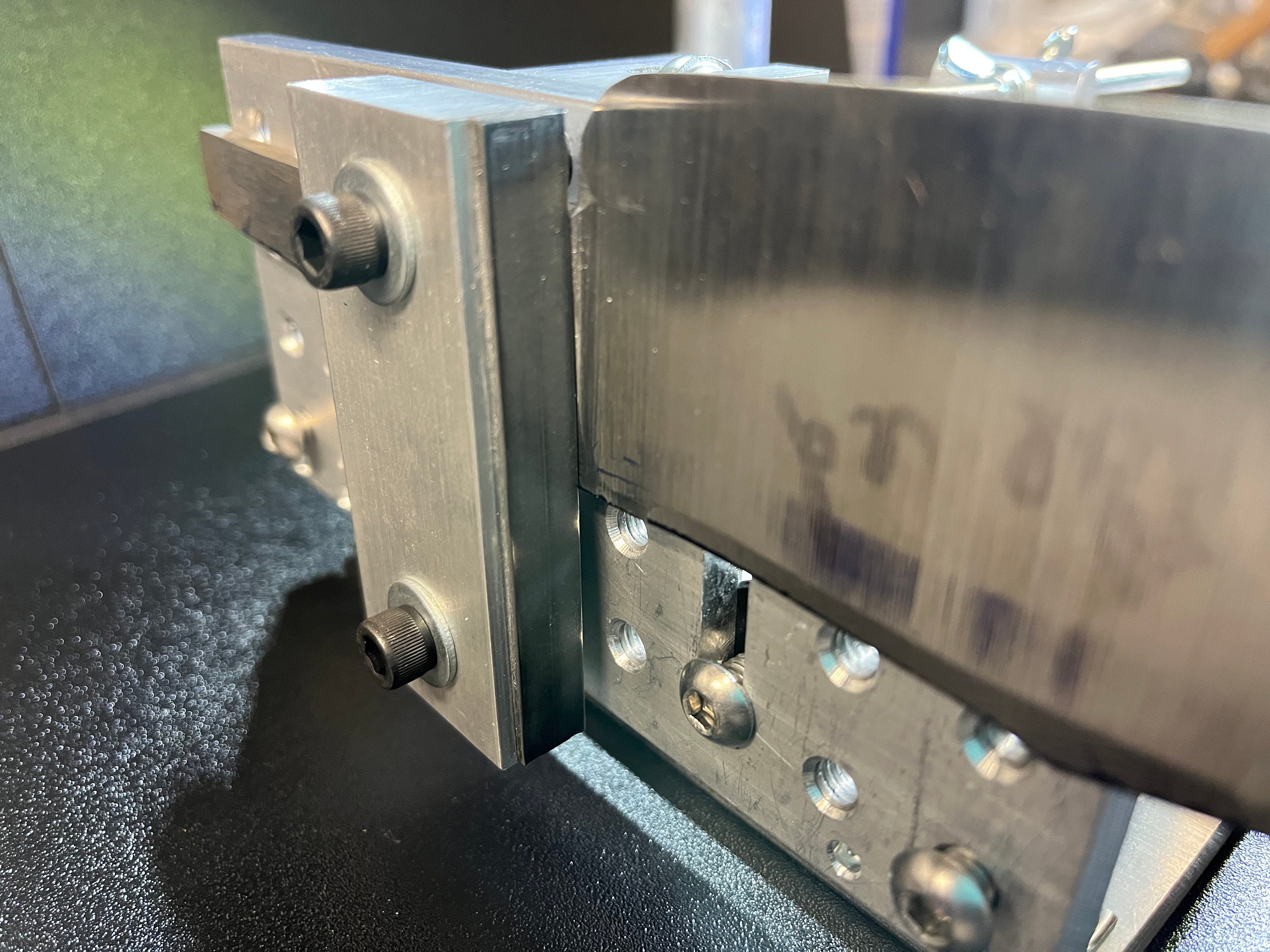 Tungsten Carbide Knife Clamp 6 Knife Bevel Grinding Jig 1/4-20 Small ...