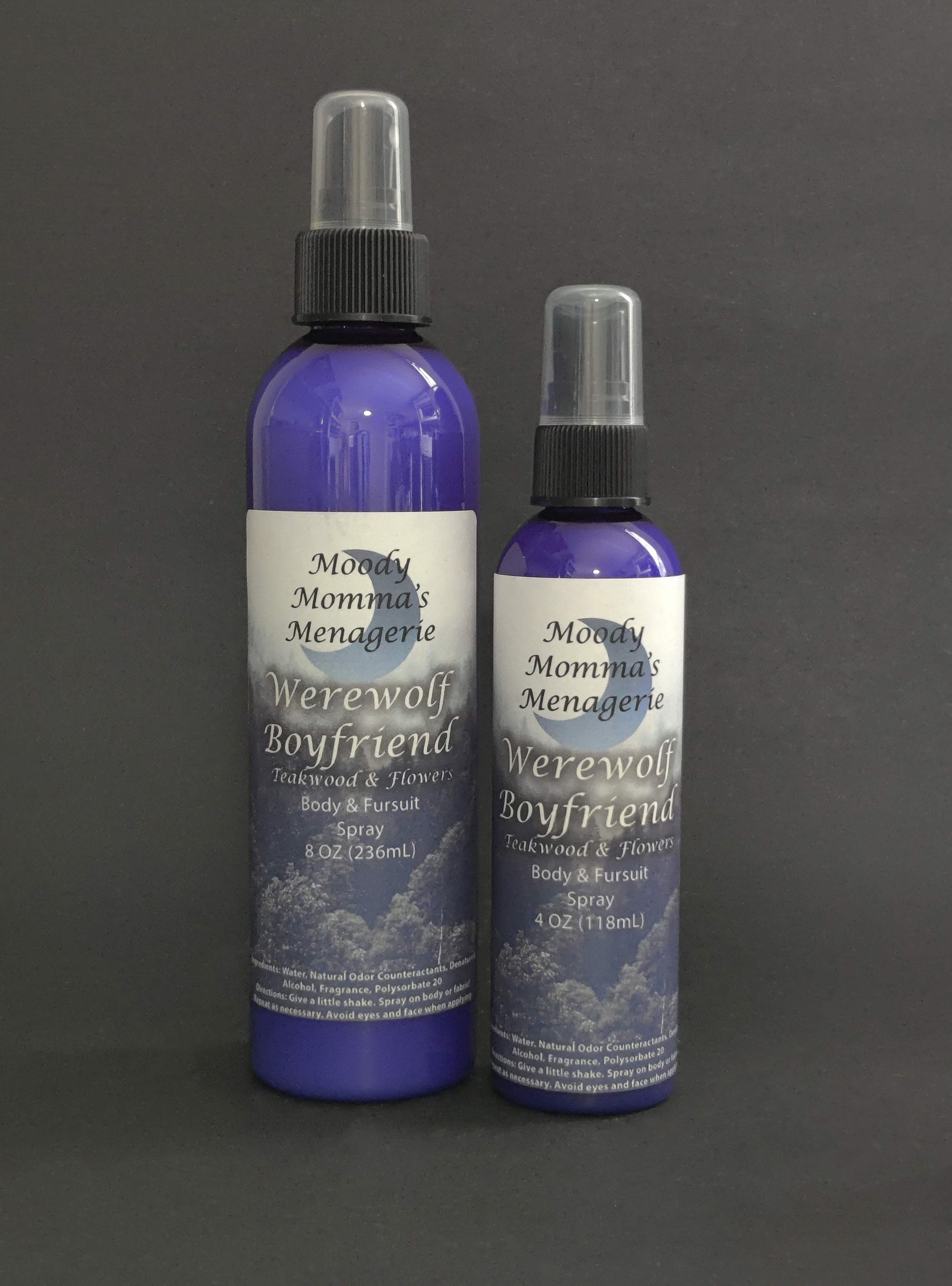 Werewolf Boyfriend Body and Fursuit Spray Gift for Cryptids - Etsy