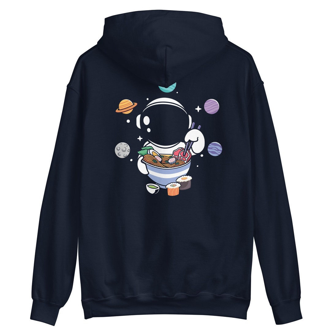 Spaceman Astronaut Kawaii Ramen Hoodie, Spaceman Anime Kawaii, Spaceman ...