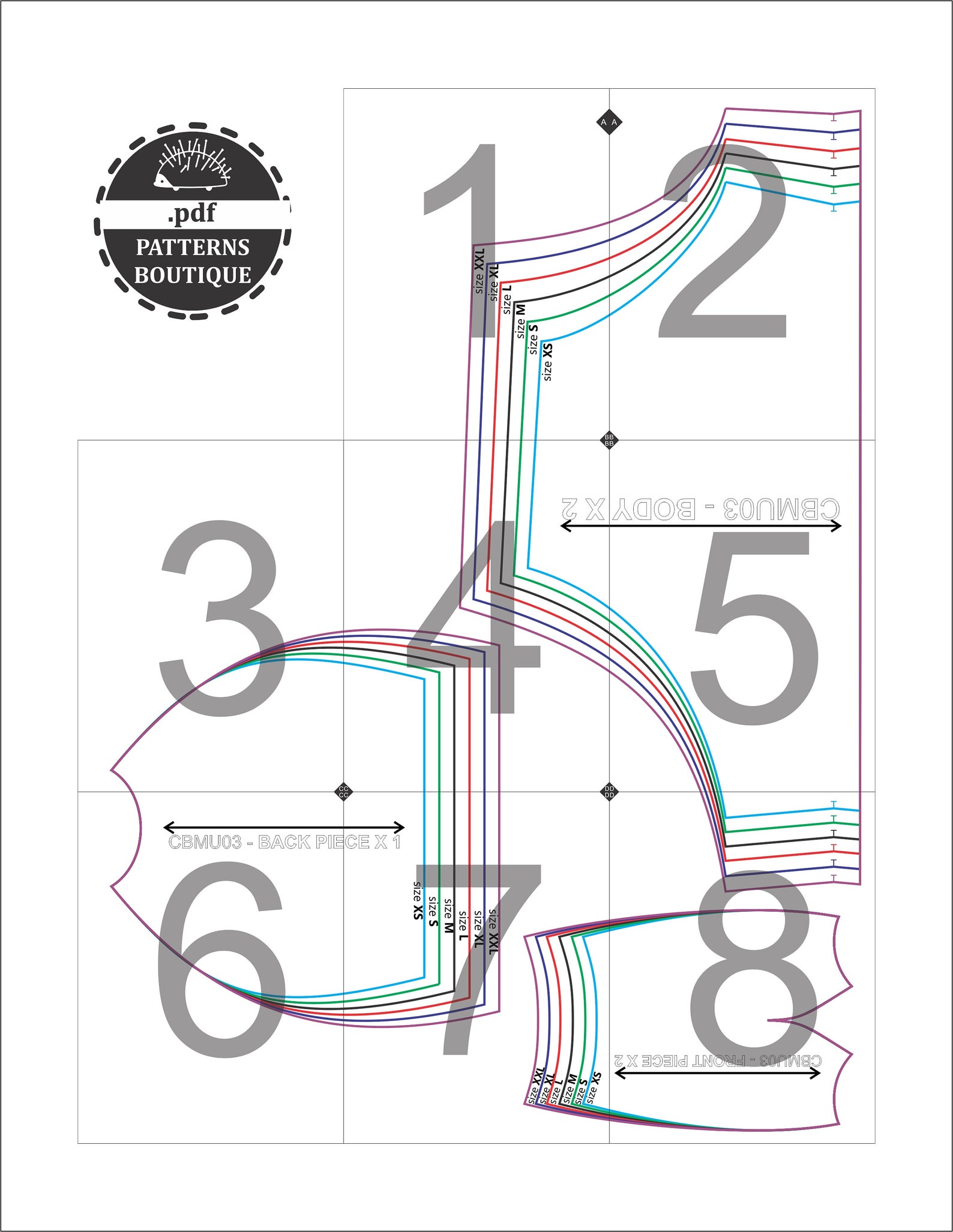 Boxer Briefs for Men / PDF Sewing Pattern & Youtube Sewing - Etsy