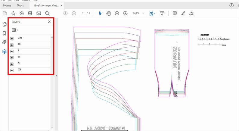 MEN'S BRIEFS / PDF Sewing Pattern & Video / Underwear for - Etsy