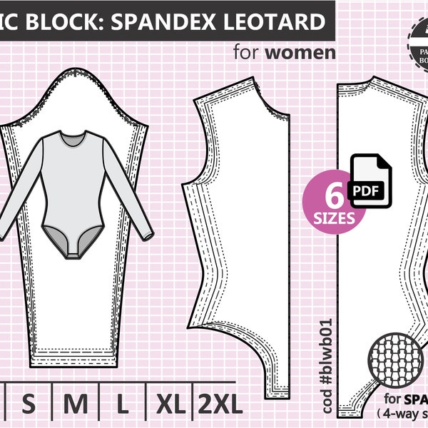 Leotard Pattern - Etsy