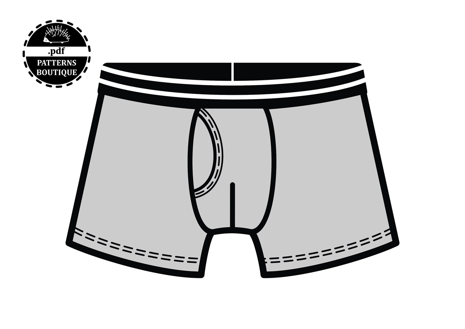 Boxer Briefs for Men / PDF Sewing Pattern / Low Waisted / 6 - Etsy
