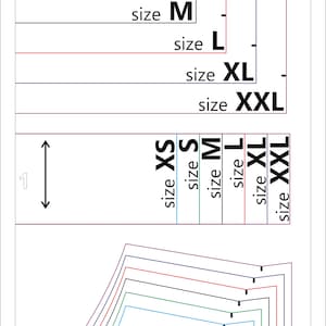 T-shirt for Men / PDF Sewing Pattern / 6 Sizes: Xs to Xxl / Classic ...