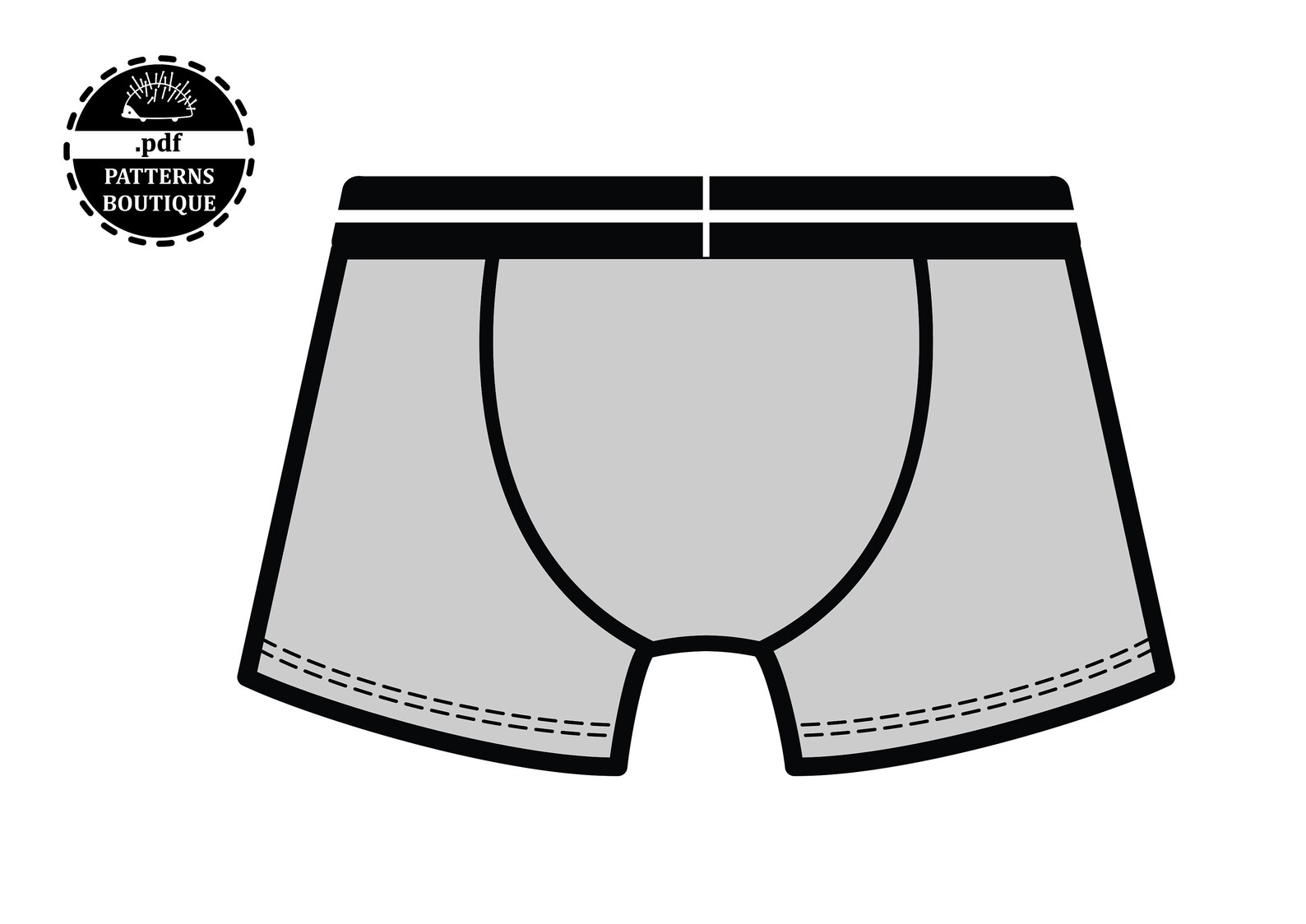 Boxer Briefs for Men / PDF Sewing Pattern / Low Waisted / 6 - Etsy