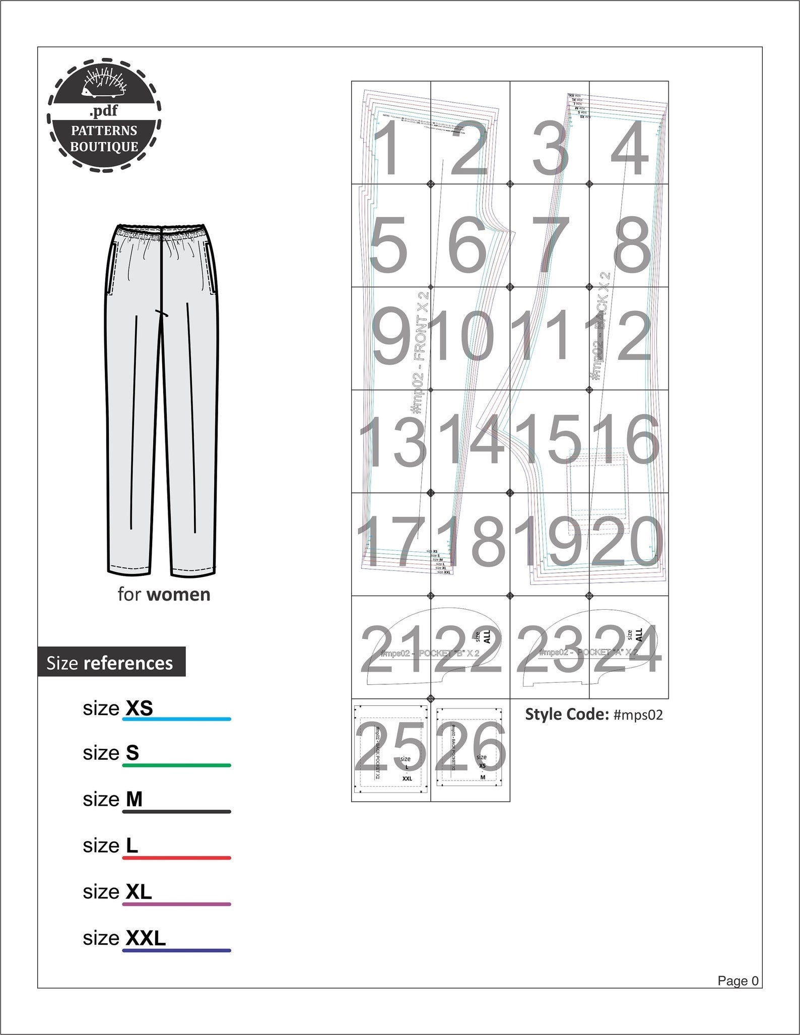 Complete NURSE SCRUBS PDF Sewing Pattern for Women & Youtube | Etsy