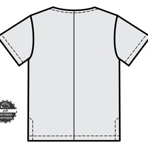 SCRUBS for Men PDF Sewing Pattern / HEALTHCARE Uniforms / S - Etsy