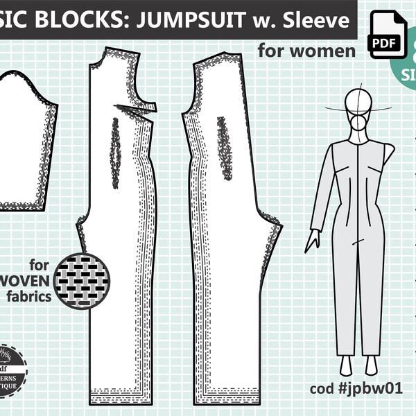 Sleeve Pattern Block - Etsy