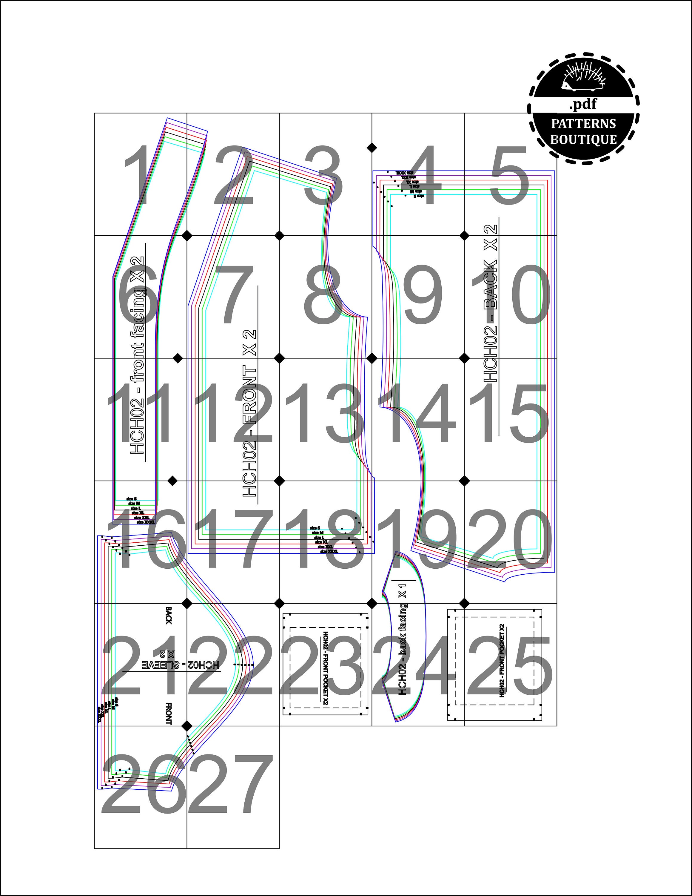 SCRUBS for Men PDF Sewing Pattern / HEALTHCARE Uniforms / S | Etsy