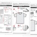 T-shirt for Men / PDF Sewing Pattern / 6 Sizes: Xs (Download Now) - Etsy