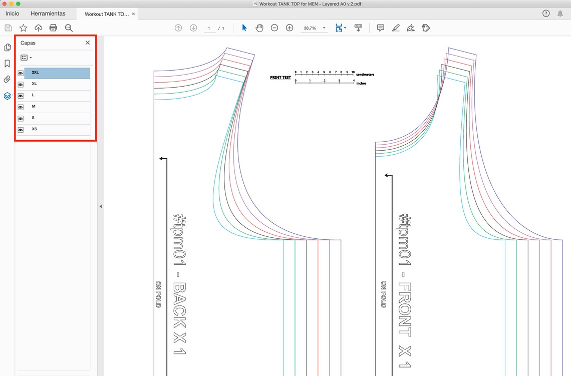 TANK TOP for MEN / Pdf Sewing Pattern / Workout Tank Top / 6 - Etsy