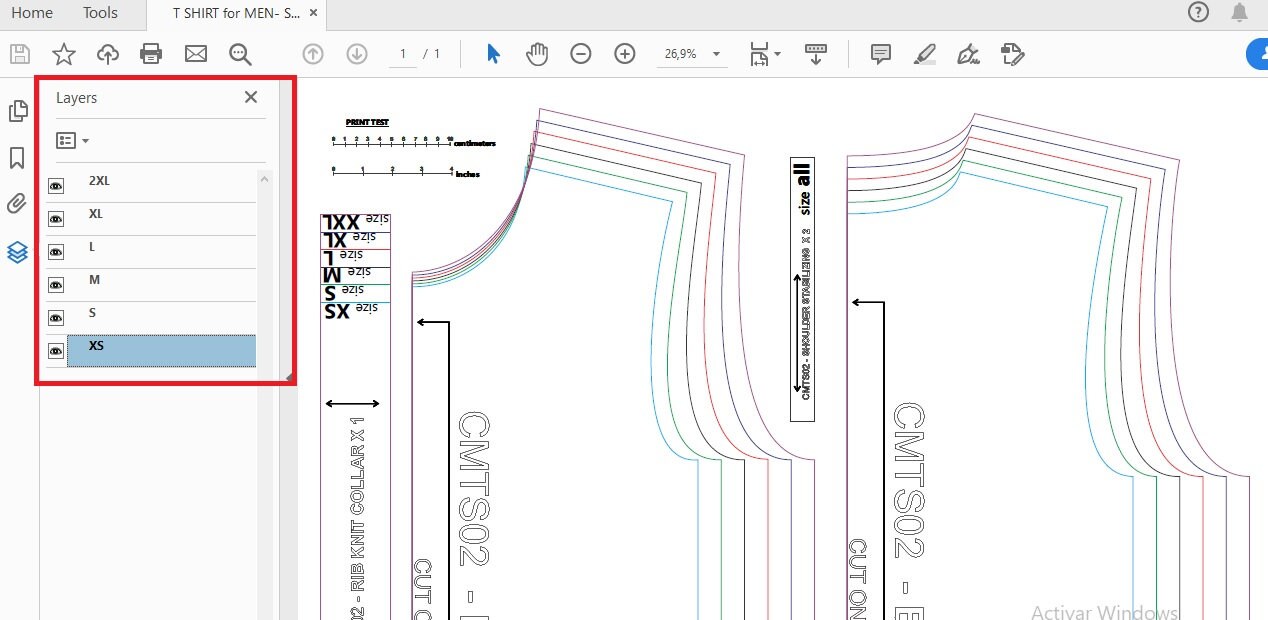 T-shirt for Men / PDF Sewing Pattern / 6 Sizes: Xs to Xxl / - Etsy
