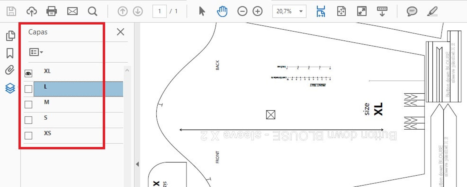 Button up Shirt / BLOUSE. PDF Sewing Pattern for Women With | Etsy