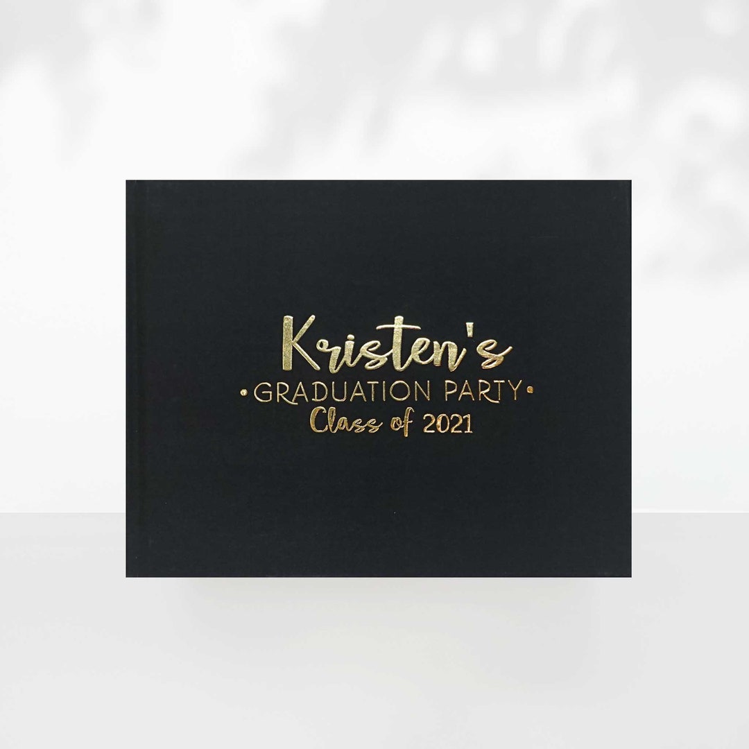 College Graduation Guest Book / High School Graduation Album / - Etsy