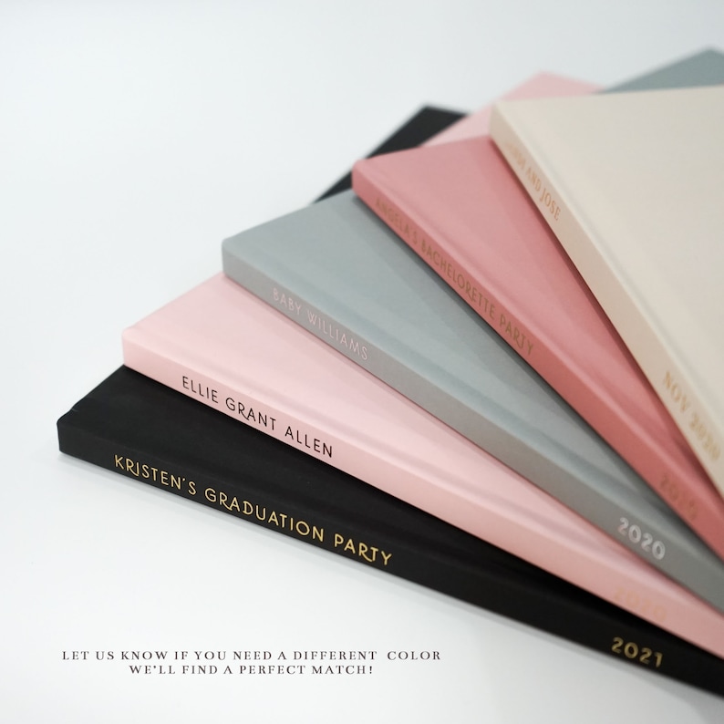 College Graduation Guest Book / High School Graduation Album / - Etsy