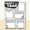 Religious New Year Printable Sheet for Sunday School, Church ...