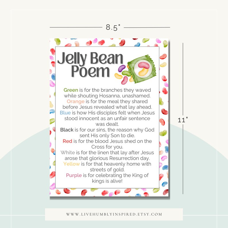 Ultimate Easter Printable Bundle: Jelly Bean Poem You've Been Egged, M ...
