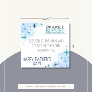 Fathers Day Church Tag Download and Printable Handout Gift With Candy ...