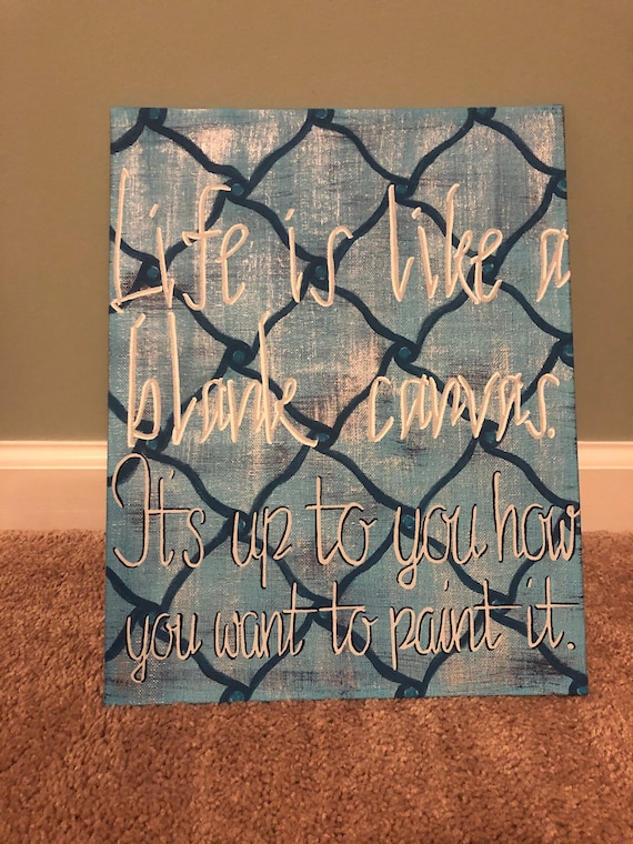 Easy Diy Canvas Quote Art