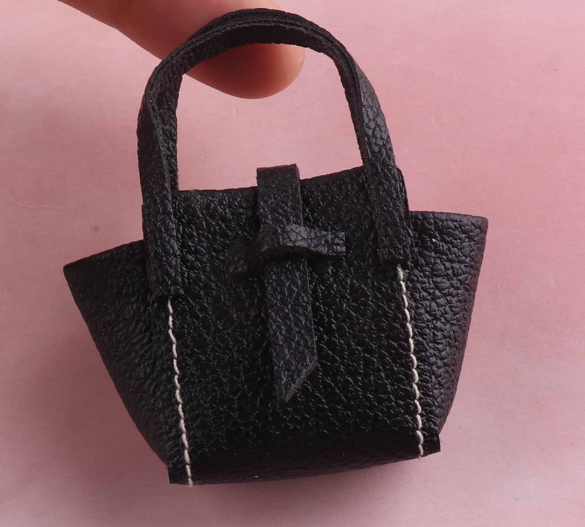 1pcs miniature bag craft miniature bag dollhouse Doll Handbag | Etsy