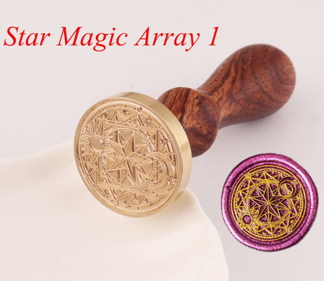 30mm Star Magic Wax Seal Stamp Custom Made Wax Seal Christmas Gift DIY ...